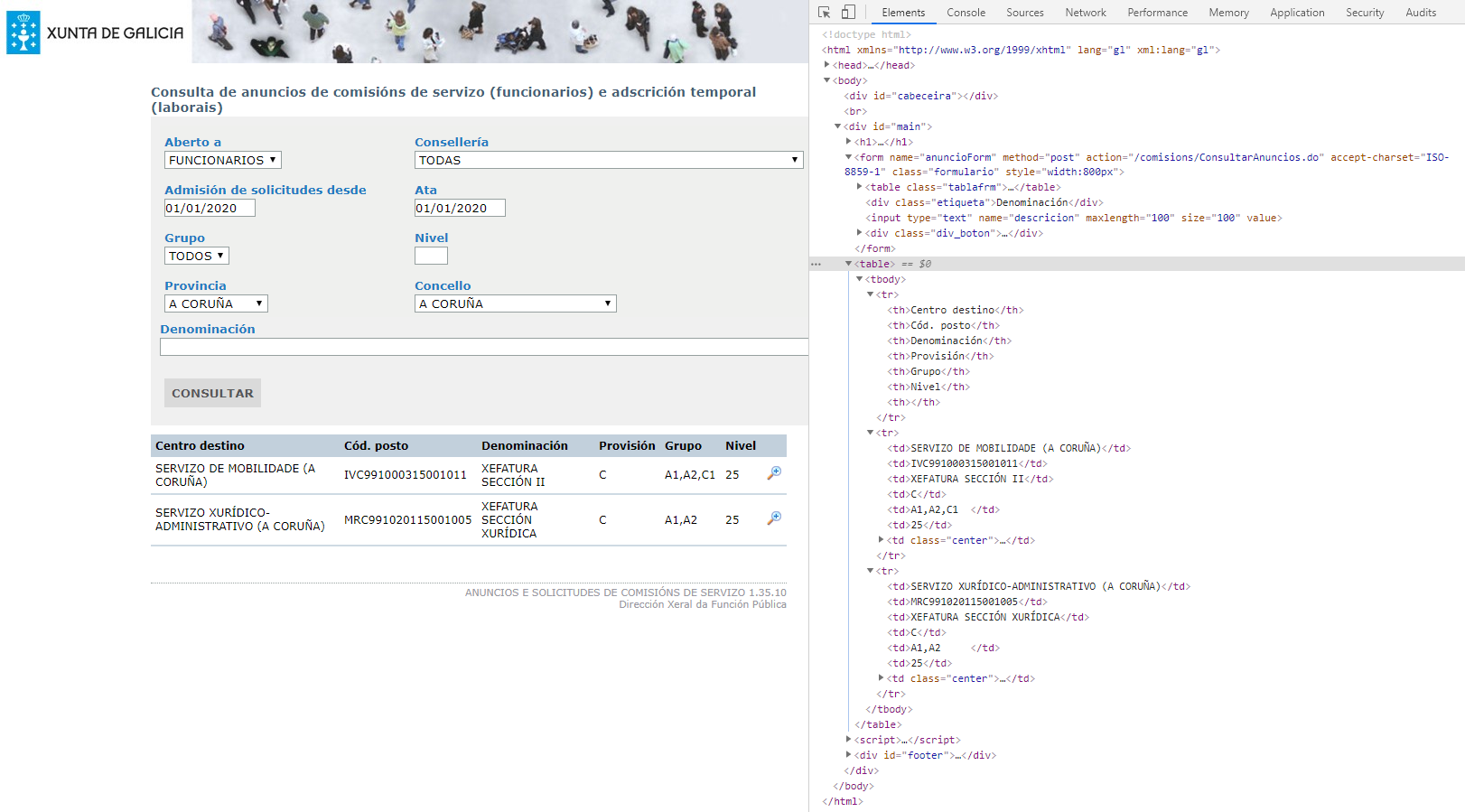Automation through Java JSOUP in a Spring Boot project