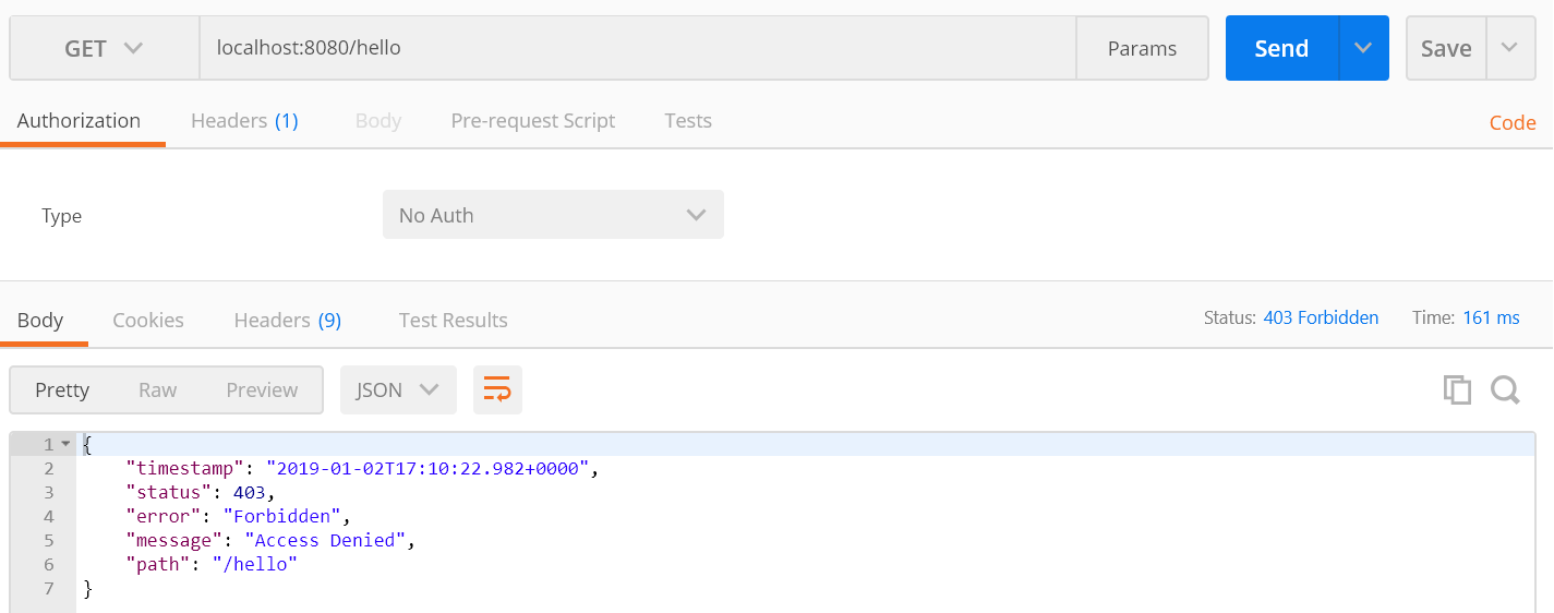 Token-based API authentication with Spring and JWT