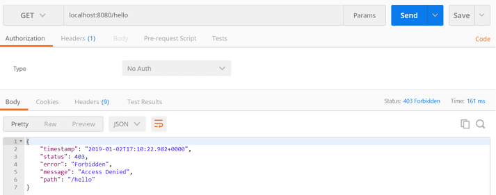 Token-based API authentication with Spring and JWT
